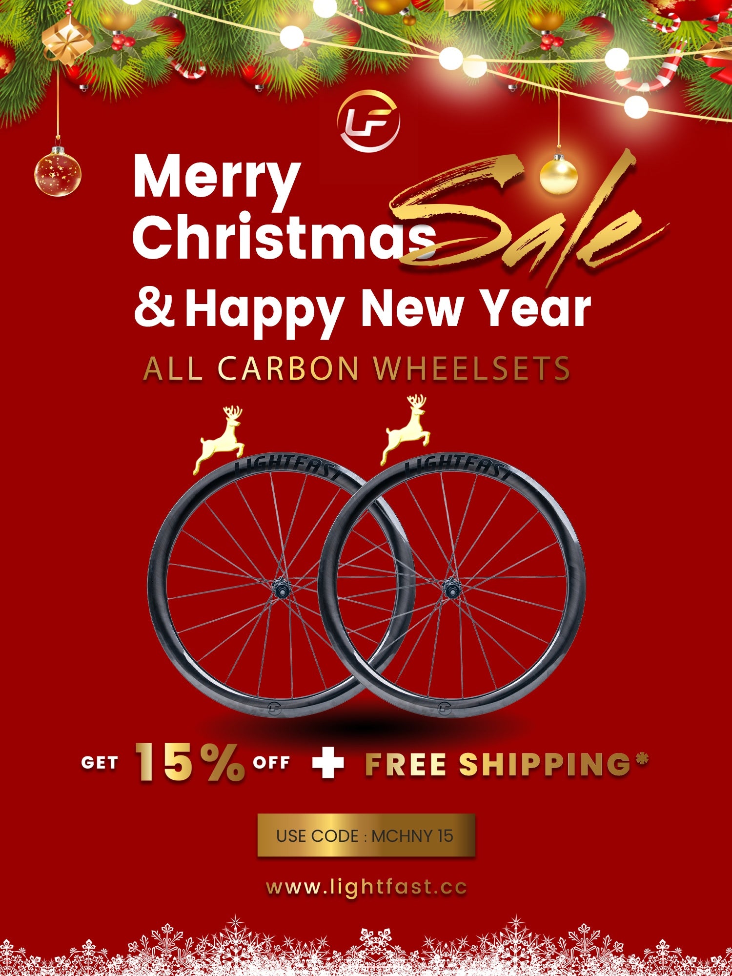 カーボンファイバーロードバイクホイールセット | ライトファースト – LightFast